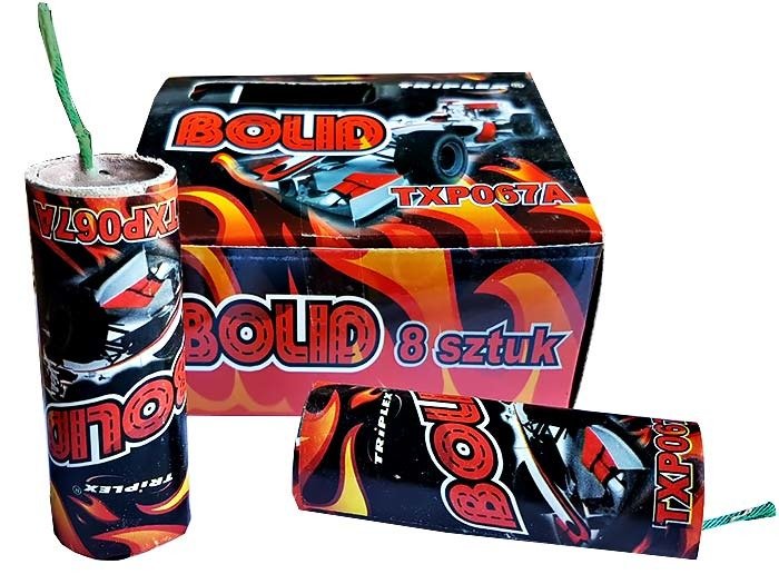 Petardy hukowe Bolid TXP067A - 8 sztuk | ARKA Fajerwerki