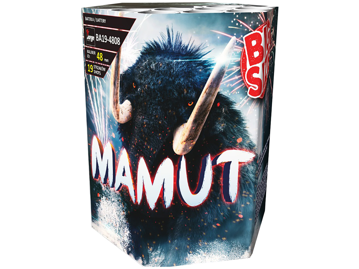 Mamut BA19-4808 - 19 strzałów 1.9" | ARKA Fajerwerki