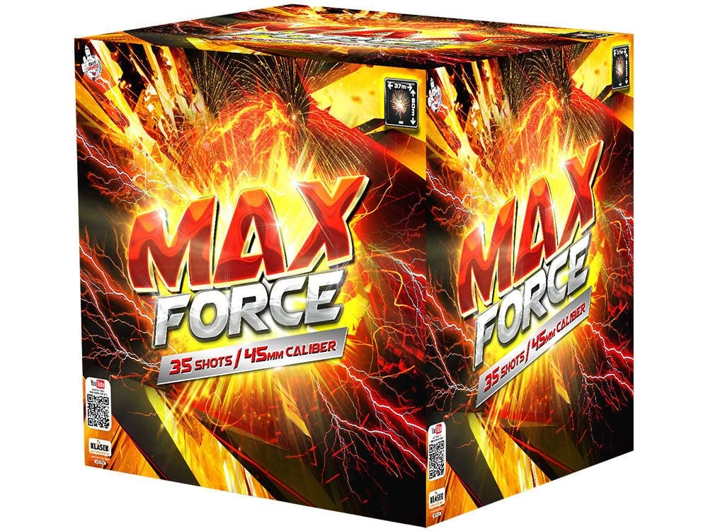 Max Force C3545MF - 35 strzałów 45mm 1.8" | Arka Fajerwerki