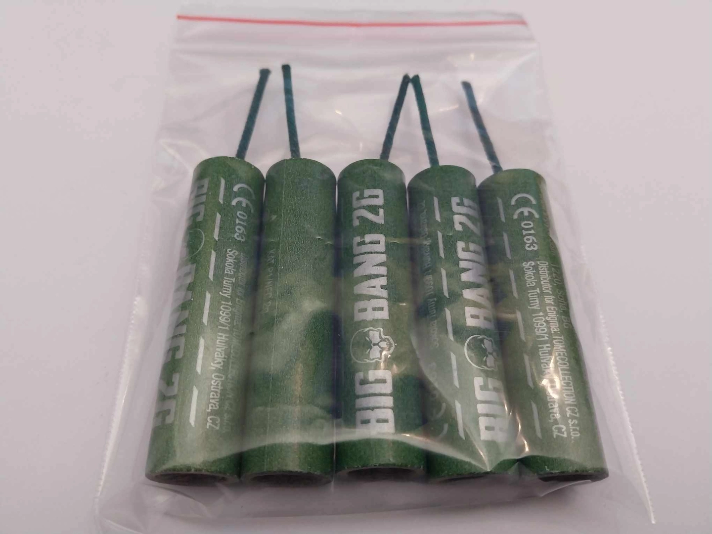 BIG BANG 2G CLE0002 GREEN - 5 sztuk | Arka Fajerwerki